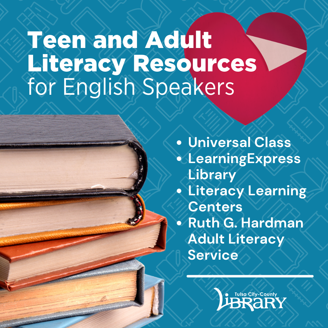 How To TCCL: Literacy Services & Resources | Tulsa Library